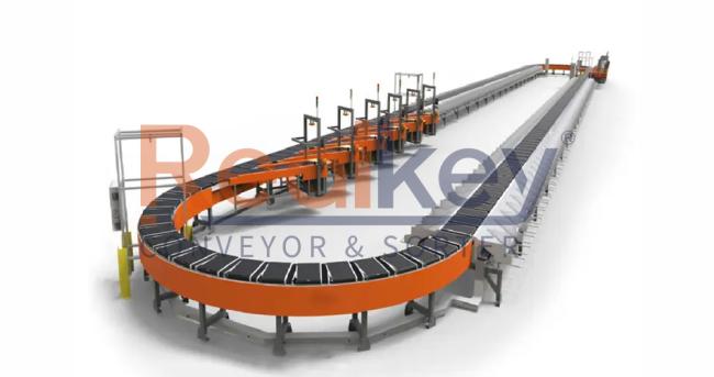 Cross Belt Sorter modular components