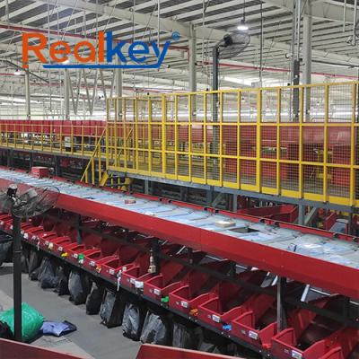 China High Flexibility Safe Conveyor Sorter Systems Automated Package Sorting for sale