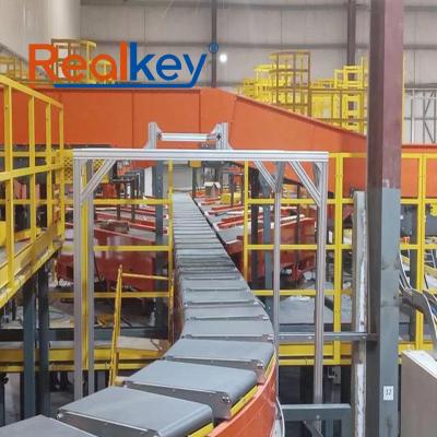 China Realkey Cross Belt Sorter Modular Scalable and Labor-Saving for sale