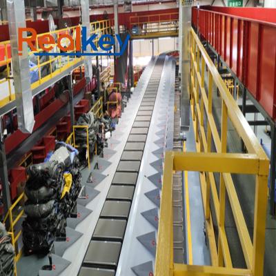 China Apparel Industry Cross Belt Sorter System Sorting Accuracy Up To 99.99% for sale