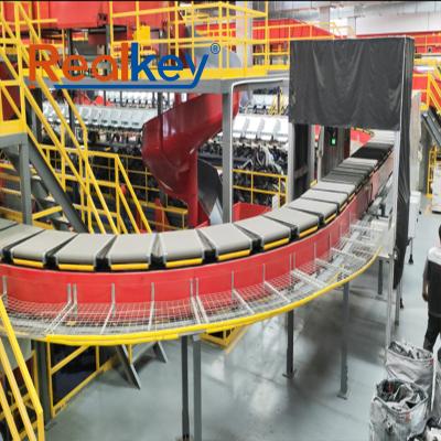 China Efficient Product Separation High Speed Cross Belt Sorter Labor Saving for sale