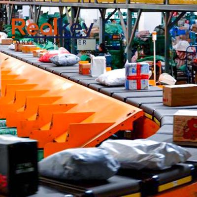 China Durable Cross Belt Sorter Automated Space Saving For Parcels for sale