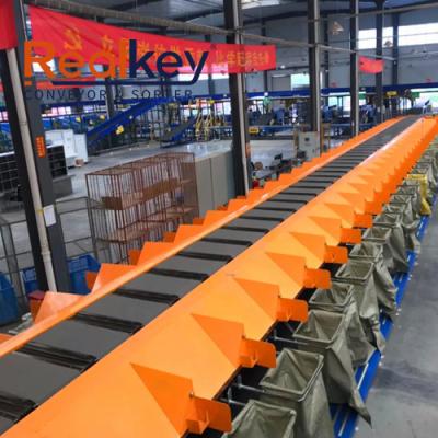 China Reliable Conveyor Sorting System Parcel Sorting Equipment Flexible Fire Resistant for sale