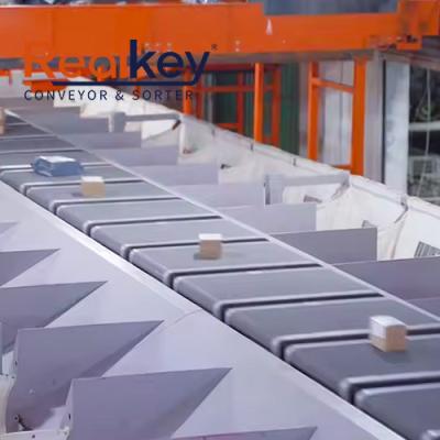 China High Accuracy Cross Belt Sorter Efficient Streamlined With Easy Maintenance for sale