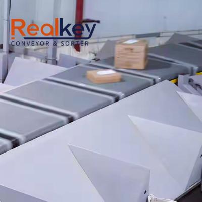 China High Accuracy Cross Belt Sorter Efficient Streamlined With Easy Maintenance for sale