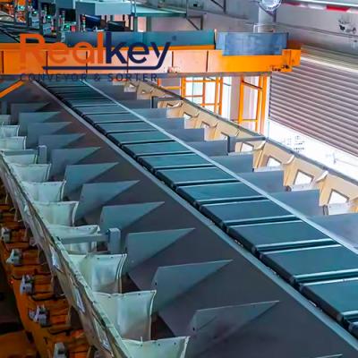 China Automatic Cross Belt Sorter Flexible High Performance For Express Logistics for sale