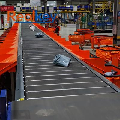 China Flexible Parcel Sorting Conveyor Low Maintenance With Multiple Recognition Technologies for sale