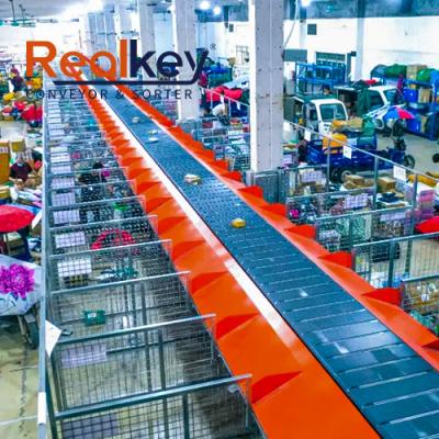 China High Performance Parcel Sorting System High Efficient Low Noise E Commerce for sale