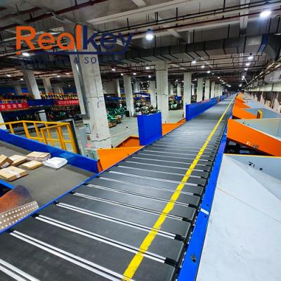 China Advanced Parcel Sorting System Automatic Efficient Warehouse Sorter For Parcel for sale