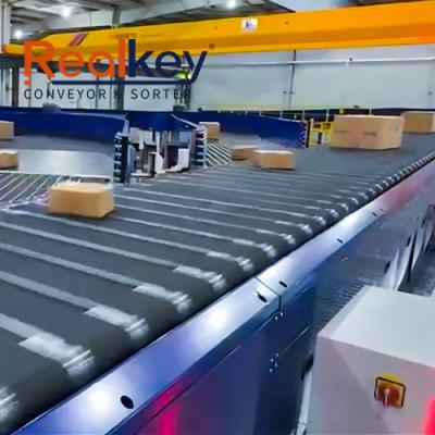 High Efficiency Narrow Belt Sorter Low Maintenance Automated Parcel Sorting For Warehouses
