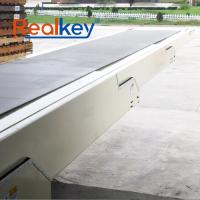 China Safe Telescopic Conveyor System Adjustable Length Angle Adjustment for sale