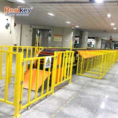China Energy Efficient Cross Belt Sorter with Low Maintenance and 99.99% Recognition Rate for Parcel Sorting for sale