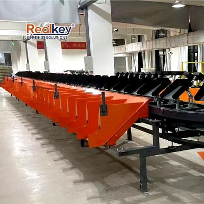 China High-Speed Tilt Tray Sorter with 99.99% Accuracy and Customizable Tray Size for Automated Parcel Sorting for sale