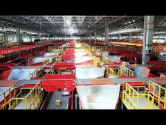 High Efficiency Swivel Wheel Sorter High Performance For Manufacturing Plant