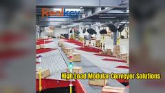 Custom Modular Belt Conveyor High Load Capacity Solutions