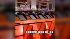 Low Noise Tilt Tray Sorter High Efficiency Sorting System