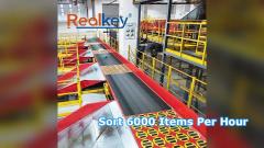 Automatic Conveyor Belt Sorter 6000 Pieces Per Hour
