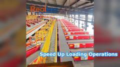 Efficient Telescopic Belt Conveyor for Fast Loading