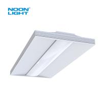 China CCT and Wattage Adjustable 2x4 LED Troffer Light 125LM/W with PIR Sensor 120-347VAC for sale