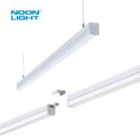 China White Powder Painted Steel LED Linear Strip Light 40W 5200LM Replaceable Module for sale