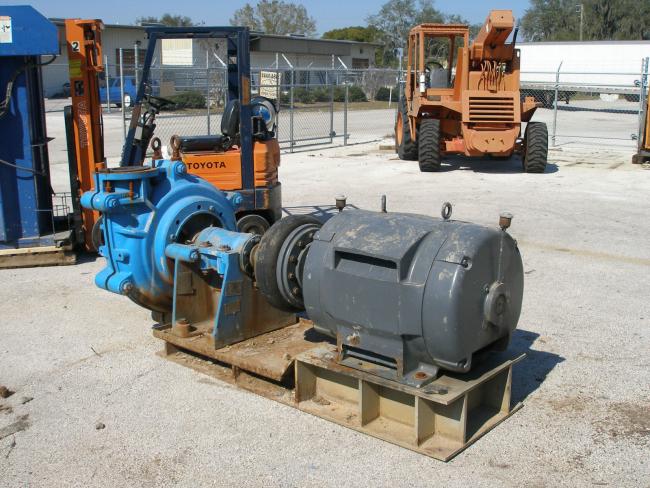 ZHR Rubber liner corrosion resisting slurry pump