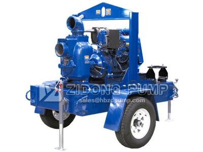 China ZW Self primming horizontal sewage water pump for sale