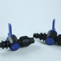 China Polypropylene Drip Irrigation Valve UV Resistant Drip Tape Valves for sale