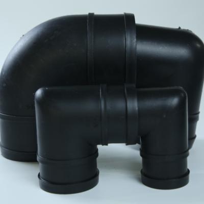 Cina 45 gradi 15mm tubo di plastica gomito resistente all'usura per resistenza alla pressione dell'acqua in vendita
