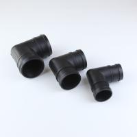 China Polyethylene PE Pipe Elbow Connection Type Plastic Pipe Elbow In Grain Fields for sale
