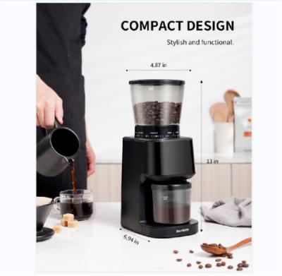 Cina 275g caffè espresso Burr Coffee Grinder Automatic Anti-Static conico elettrico in vendita