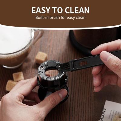 Cina UL elettrica di regolazione della macchina del caffè delle tazze 2-12 14 regolabili dell'ABS di 150W Burr Coffee Grinder in vendita