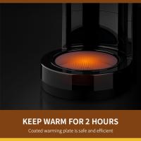 China Automatic Programmable Drip Coffee Maker Pour Over Keep Warm 12 Cup for sale