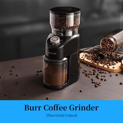 Cina 12 tazze di Burr Coffee Grinder 14 conici del professionista stridente della regolazione in vendita
