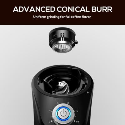 Cina 14 regolazioni coniche regolabili di frantumazione di Burr Coffee Grinder Espresso Extensive in vendita