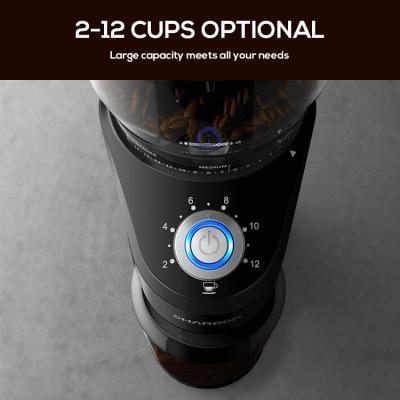 Cina 14 regolazioni coniche regolabili di frantumazione di Burr Coffee Grinder Espresso Extensive in vendita