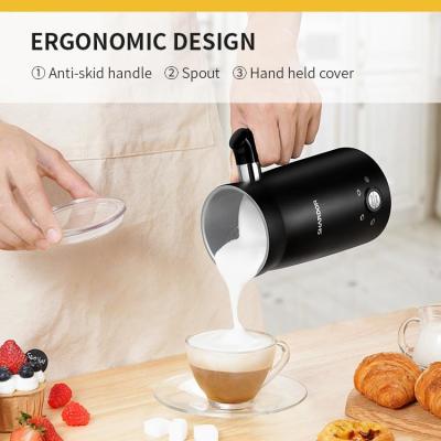 Cina Macchina commerciale nera del vapore del latte del caffè espresso del latte di Frother di calore elettrico dello scaldino in vendita