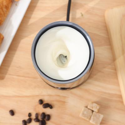 Cina Controllo della temperatura preciso basso staccabile lucido 65°C di Matte Black Espresso Milk Frother in vendita