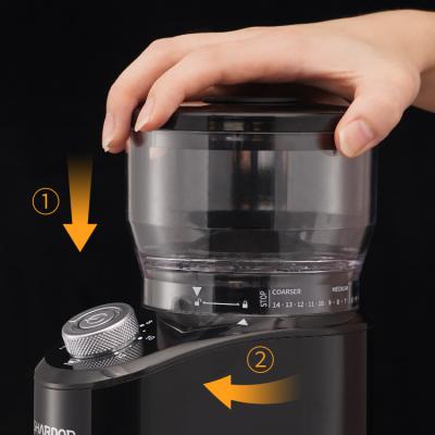 Cina CE francese di regolazione della stampa di spresso trasparente del coperchio della macchina di caffè espresso della famiglia 14 automatici in vendita