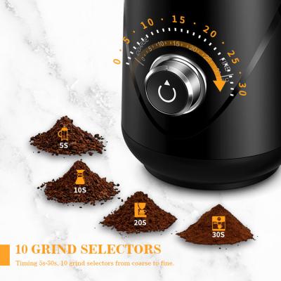 Cina Manopola Burr Coffee Grinder portatile di sincronizzazione di rumore di Db di capacità 70g Burr Mill Grinder 63 in vendita