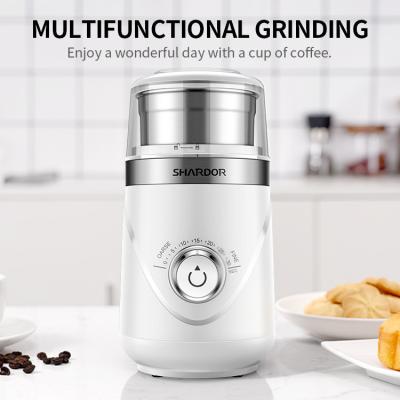 China Timing Knob Battery Powered Coffee Maker US120V Fine Coarse Home Electric Coffee Maker for sale