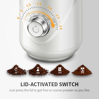 China Timing Knob Battery Powered Coffee Maker US120V Fine Coarse Home Electric Coffee Maker for sale