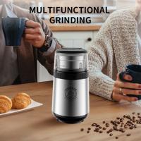 China 150W Multi Functional Coffee Machine SS304 Removable Burr Grinder Coffee Maker for sale