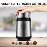 China 150W Multi Functional Coffee Machine SS304 Removable Burr Grinder Coffee Maker for sale