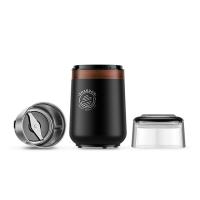 China 70dB Push Type Professional Coffee Bean Grinder SS304 Multi Function Coffee Maker for sale