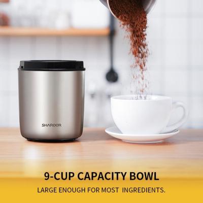 Cina Smerigliatrice elettrica elettrica portatile della spezia di acciaio inossidabile del creatore di caffè espresso di US120V 70g CG715S in vendita