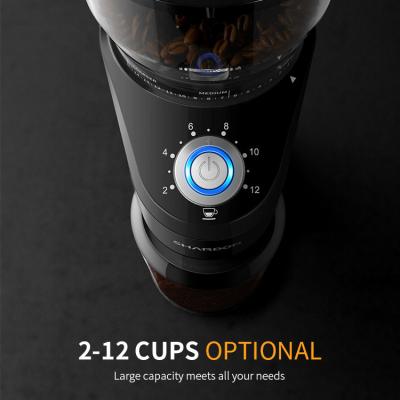 Cina Luce professionale di Burr Grinder LED dello schermo attivabile al tatto automatica con Bean Hopper smontabile in vendita