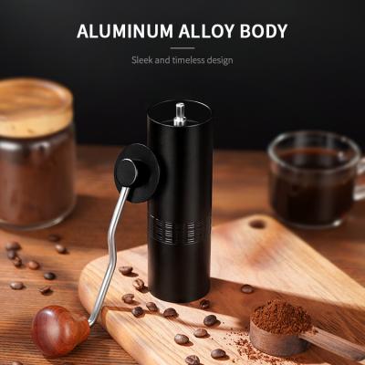 Cina Acciaio manuale portatile regolabile Burr Grinder di Aluminum Alloy Stainless del macinacaffè in vendita