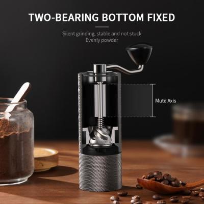 Cina Macinacaffè manuale Stainless Steel Conical Burr Mini della cultura del caffè in vendita