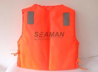 China Veste de vida adulta do revestimento de vida 86-5 alaranjado rígido marinho do trabalho da espuma para imigrantes à venda
