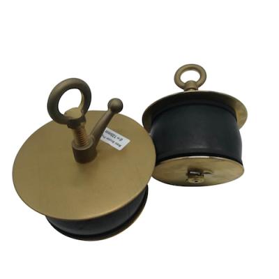 China Marine Scupper Plugs IMPA 232481 3mm Brass 65 X 85mm for sale